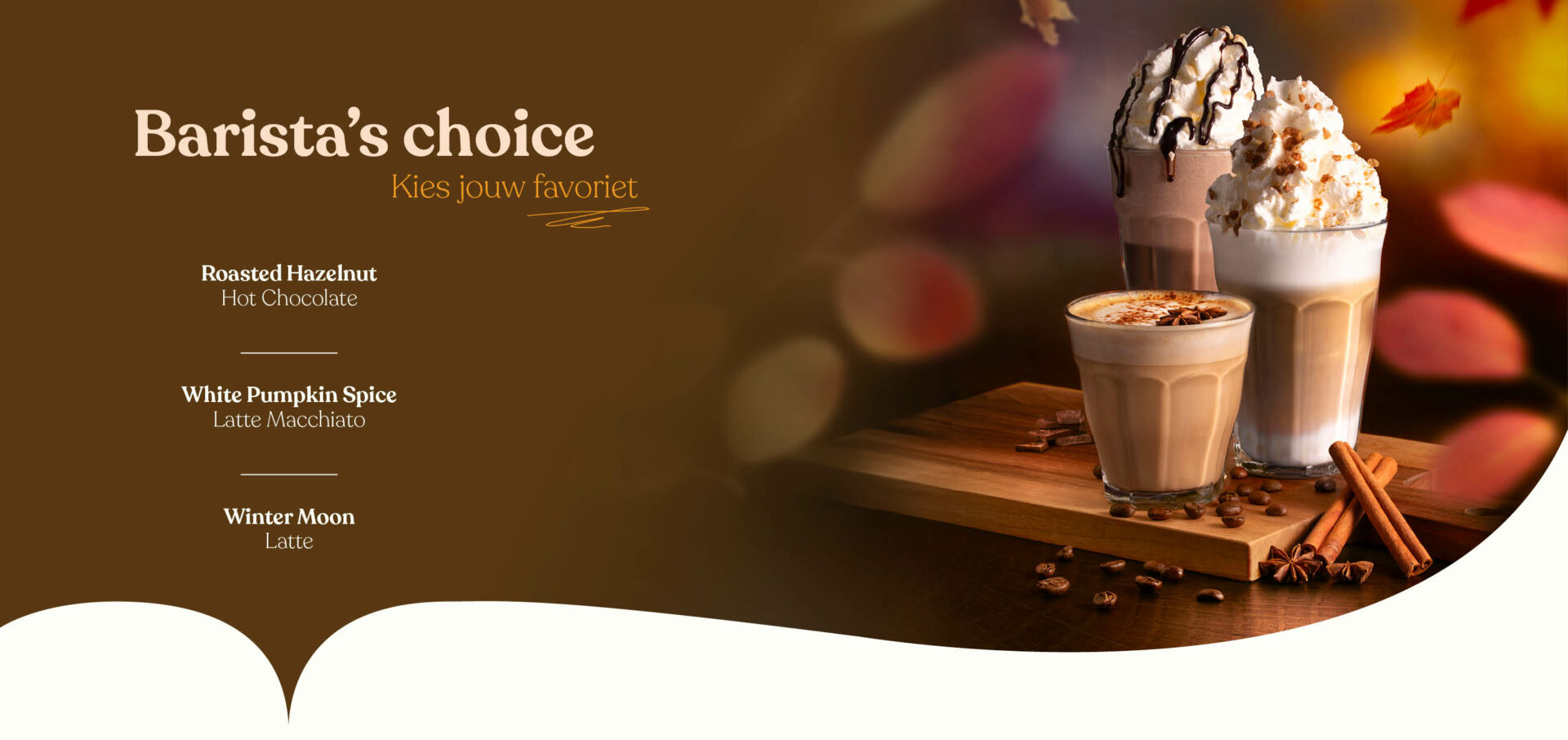 Menukaart - Barista Cafe